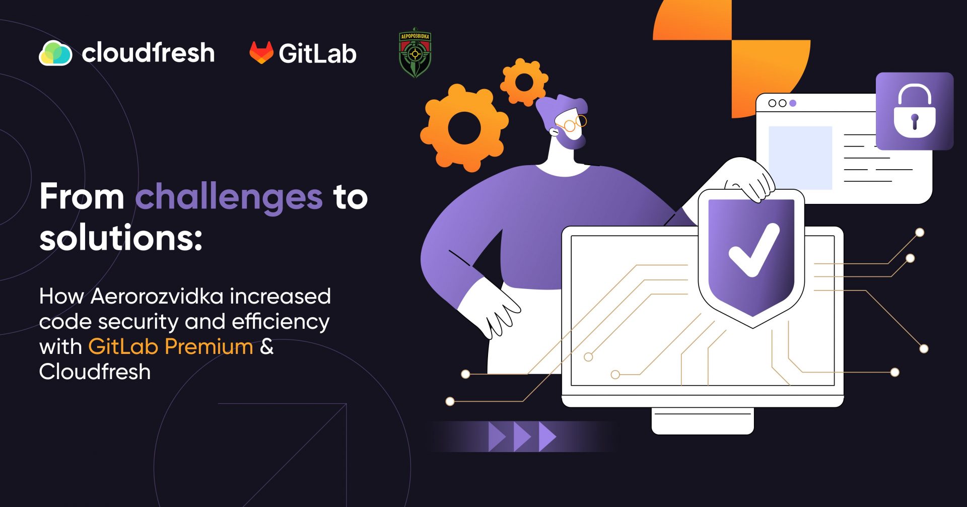 Client Case: Aerorozvidka x Gitlab - Cloudfresh